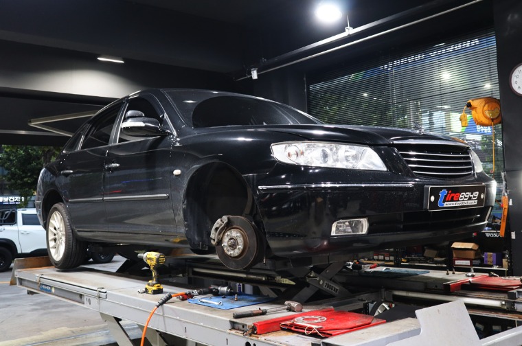 [TG그랜저] BBS SR 18인치휠 XG2P 브레이크튜닝